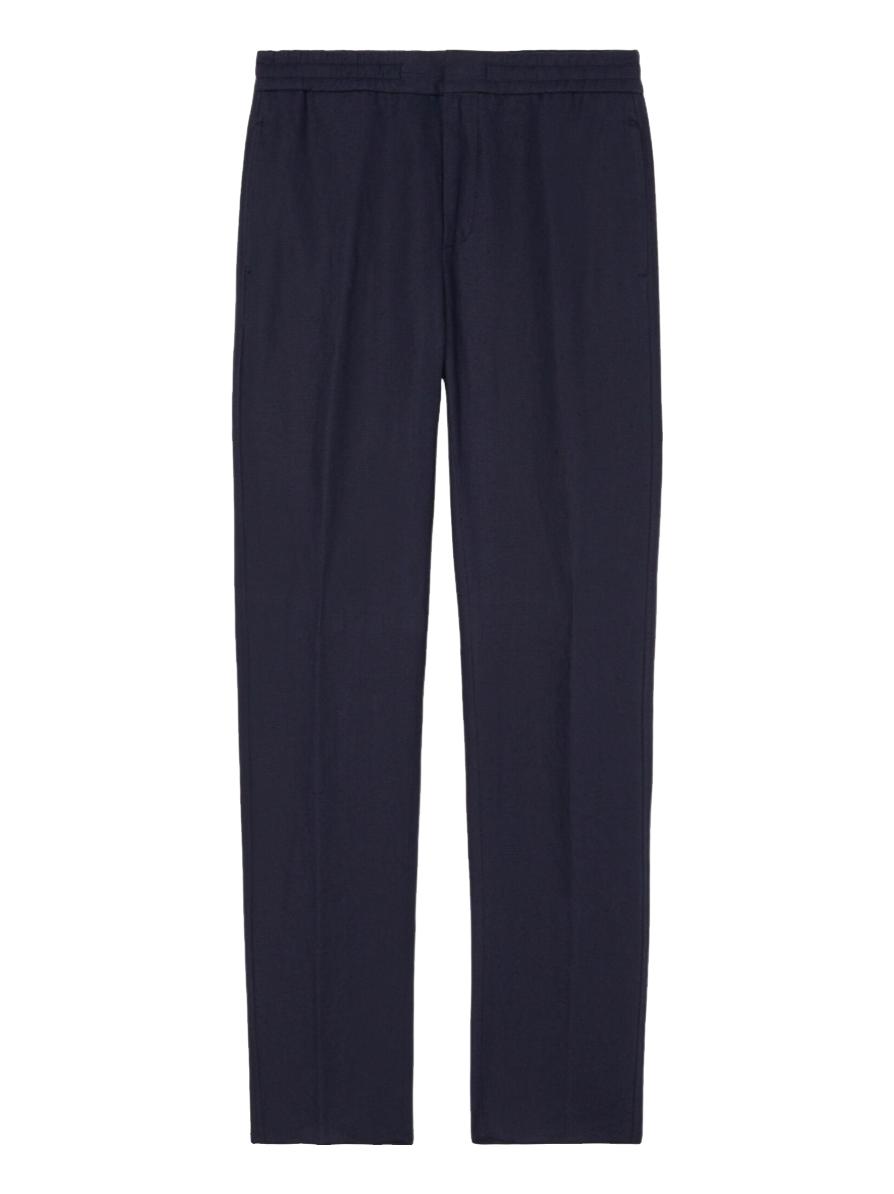 LORO PIANA Loro Piana Elastic Waist Casual Pants